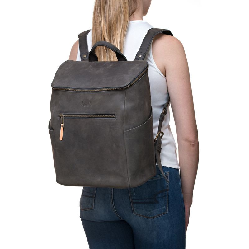 All in One Leather Backpack-Now with Detachable Straps