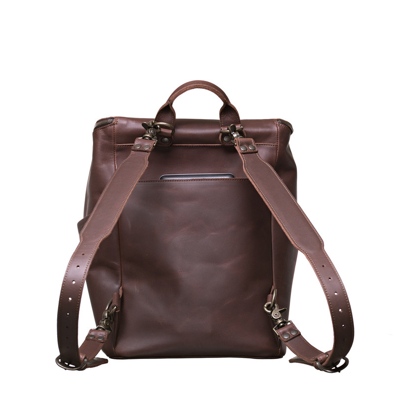 All in One Leather Backpack-Now with Detachable Straps