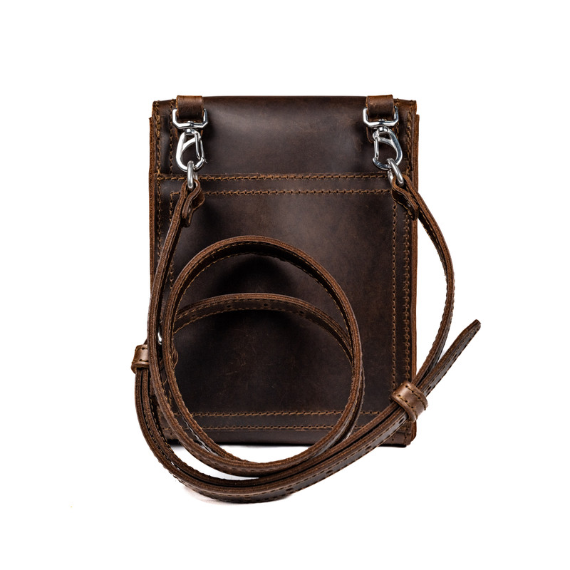 Leather Travel Satchel | Travel Man Bag Pouch | Saddleback