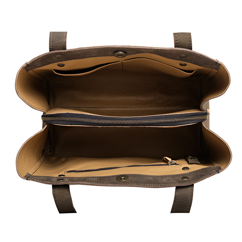 Leather Organizer Satchel