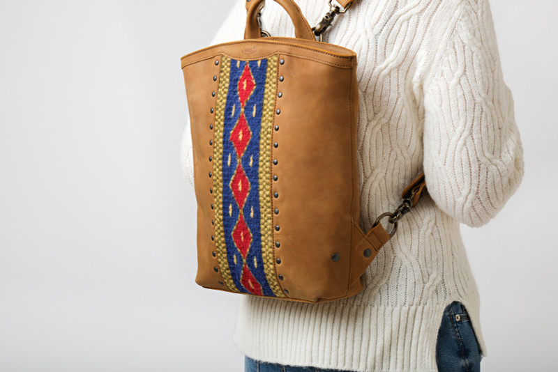 Leather Backpack-The Lanita Collection
