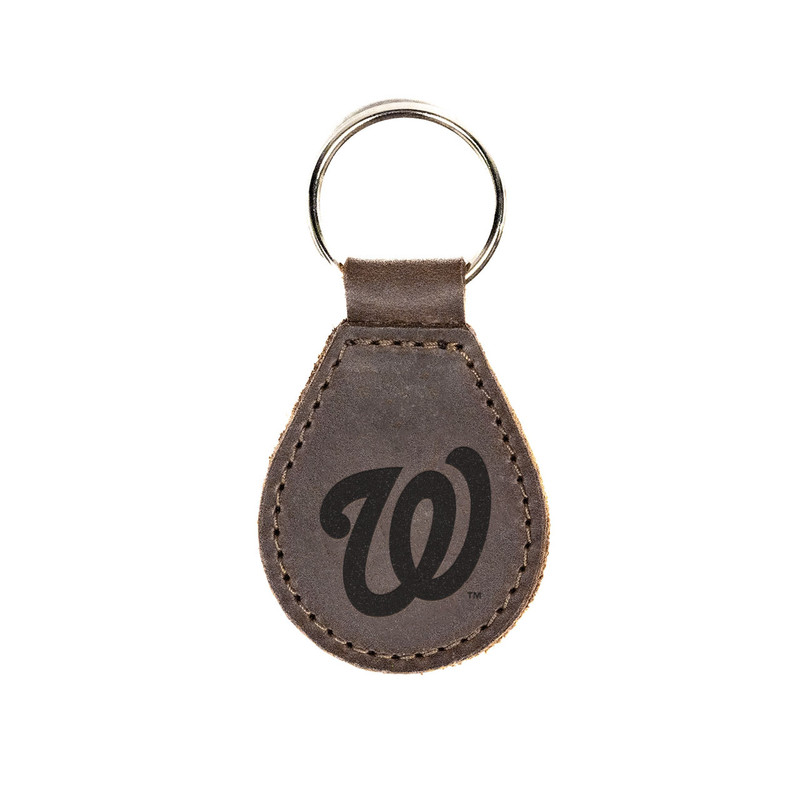 Leather Keychain | Washington Nationals | Saddleback MLB