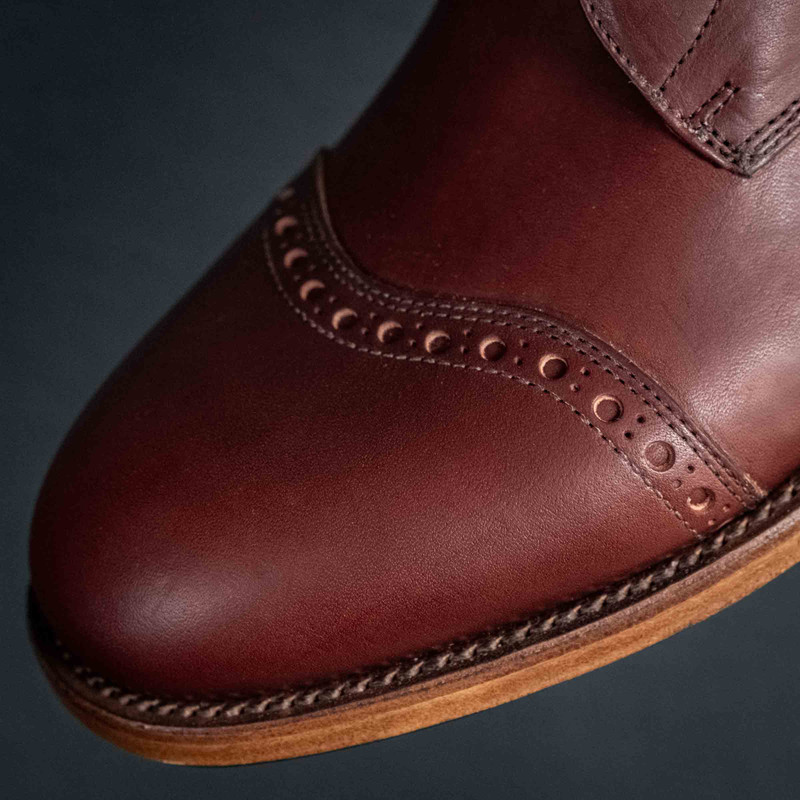Officer's Boot Oxblood | Saddleback Boots