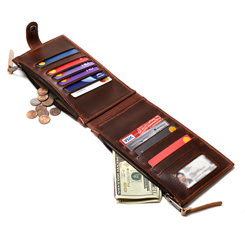 The Leather Long Wallet