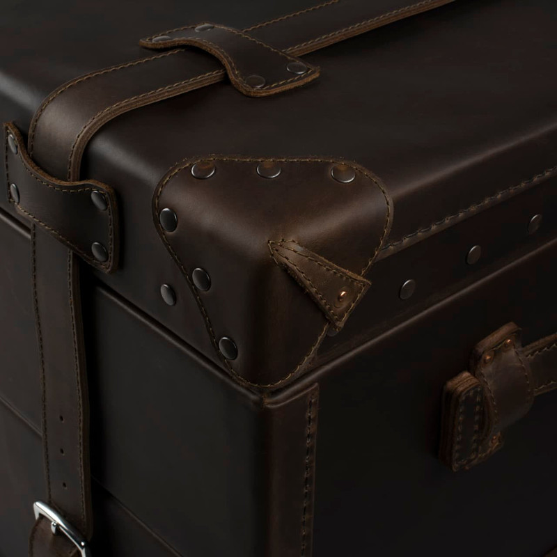 Leather Trunk | Quality Full Grain Steamer Luggage | Saddleback Leather
