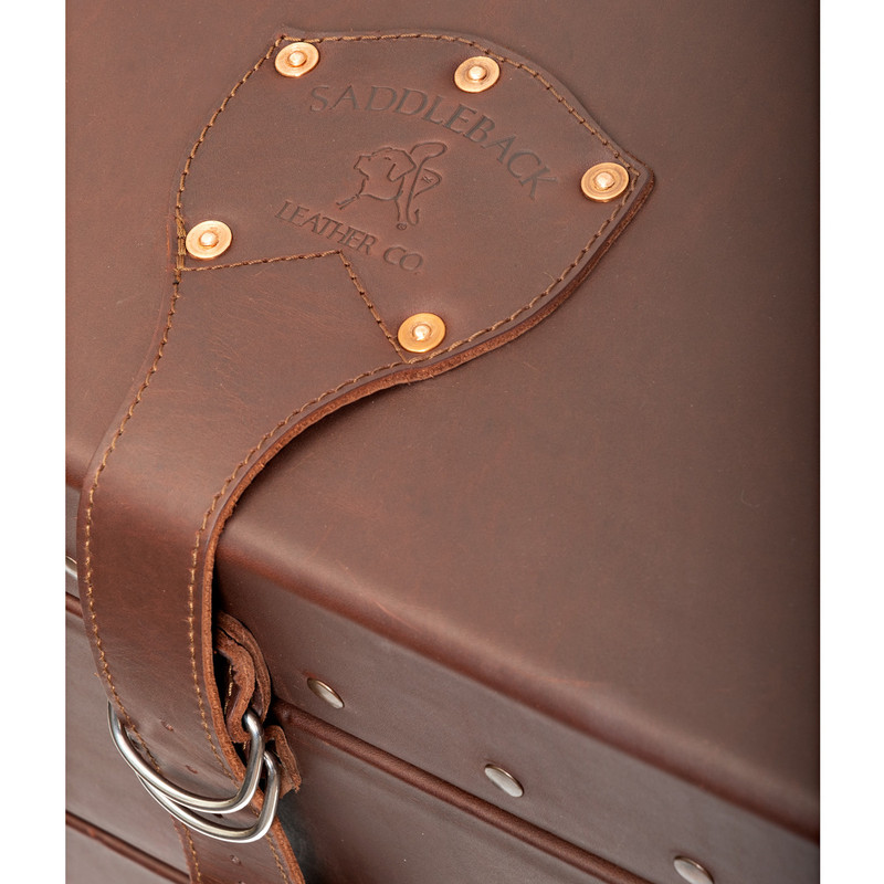 Leather Trunk | Quality Full Grain Steamer Luggage | Saddleback Leather