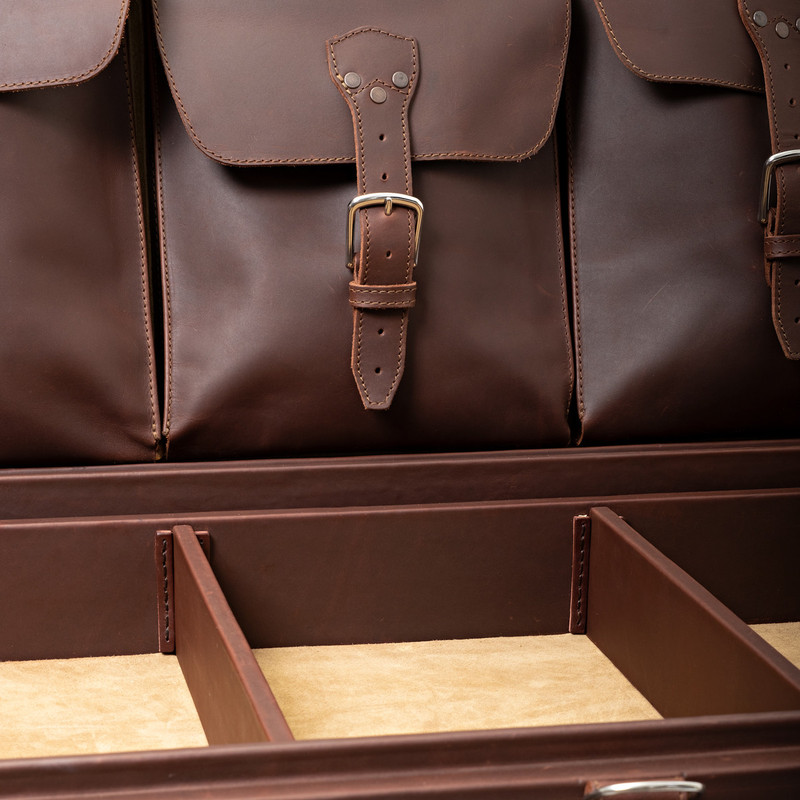 Leather Trunk | Quality Full Grain Steamer Luggage | Saddleback Leather