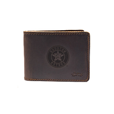 Leather Bifold Wallet | Houston Astros | Saddleback Leather