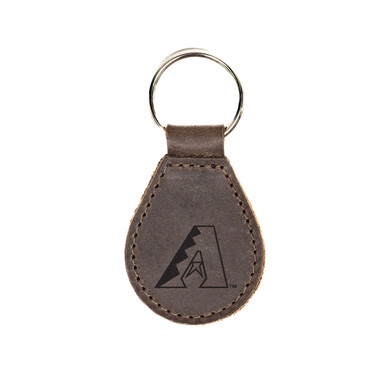 Leather Keychain | Arizona Diamondbacks | Saddleback MLB