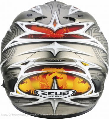 ZEUS HELMET FULL FACE ZS-806 SUN II4