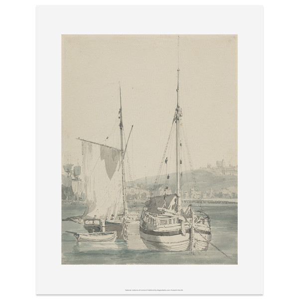 Old Dover Harbour art print