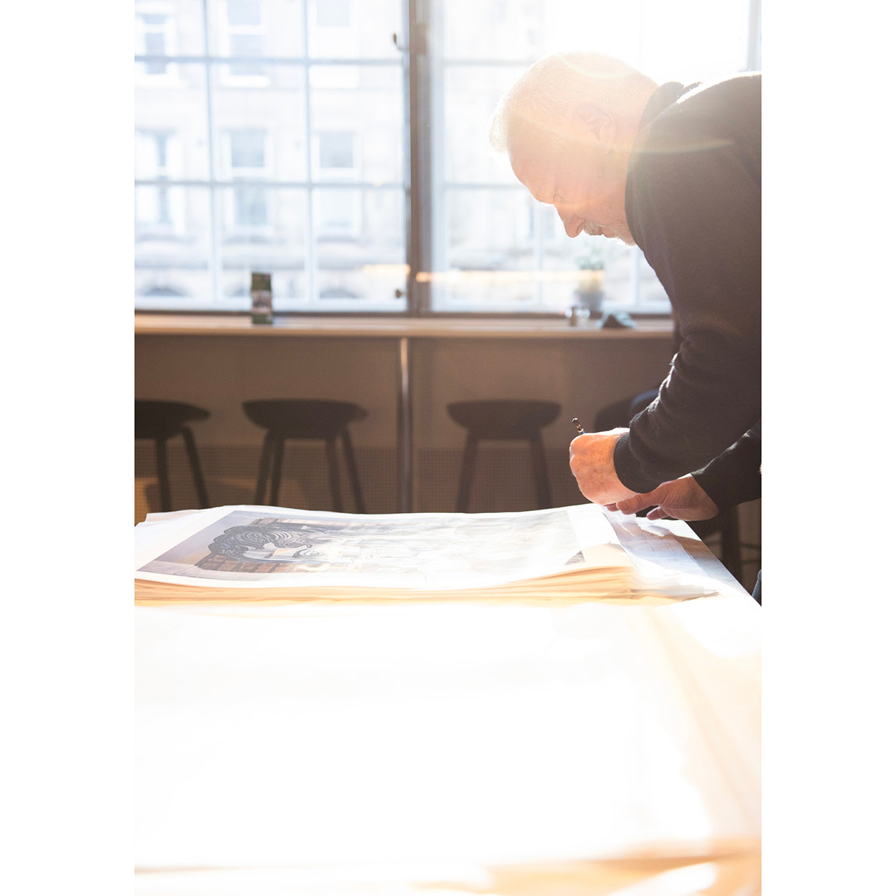 Lord Byron – After Harlow 2024 by Calum Colvin limited edition giclée print