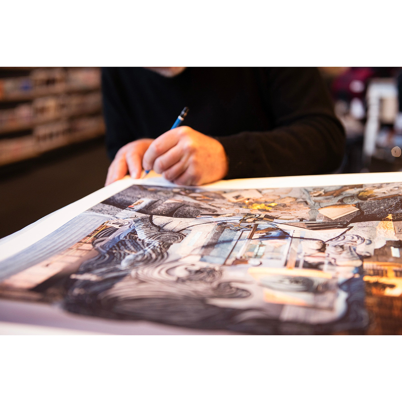 Lord Byron – After Harlow 2024 by Calum Colvin limited edition giclée print