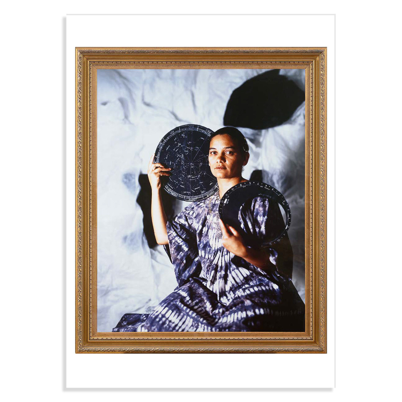 Urania from the series Zabat by Maud Sulter A5 postcard