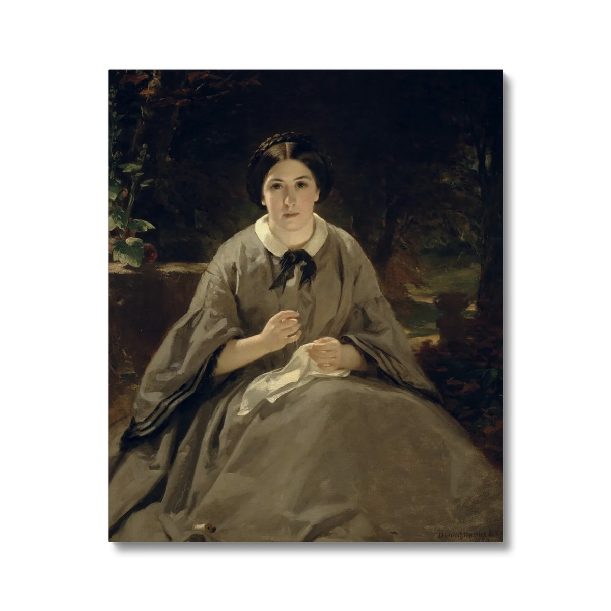 A Lady in Grey by Daniel Macnee custom print