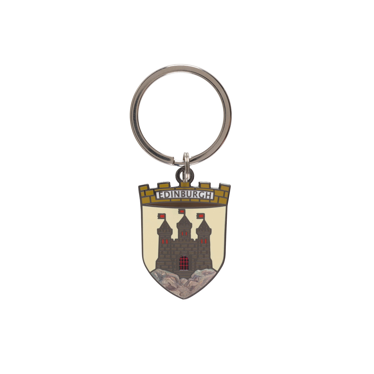 Edinburgh Coat of Arms enamel keyring | National Galleries of Scotland