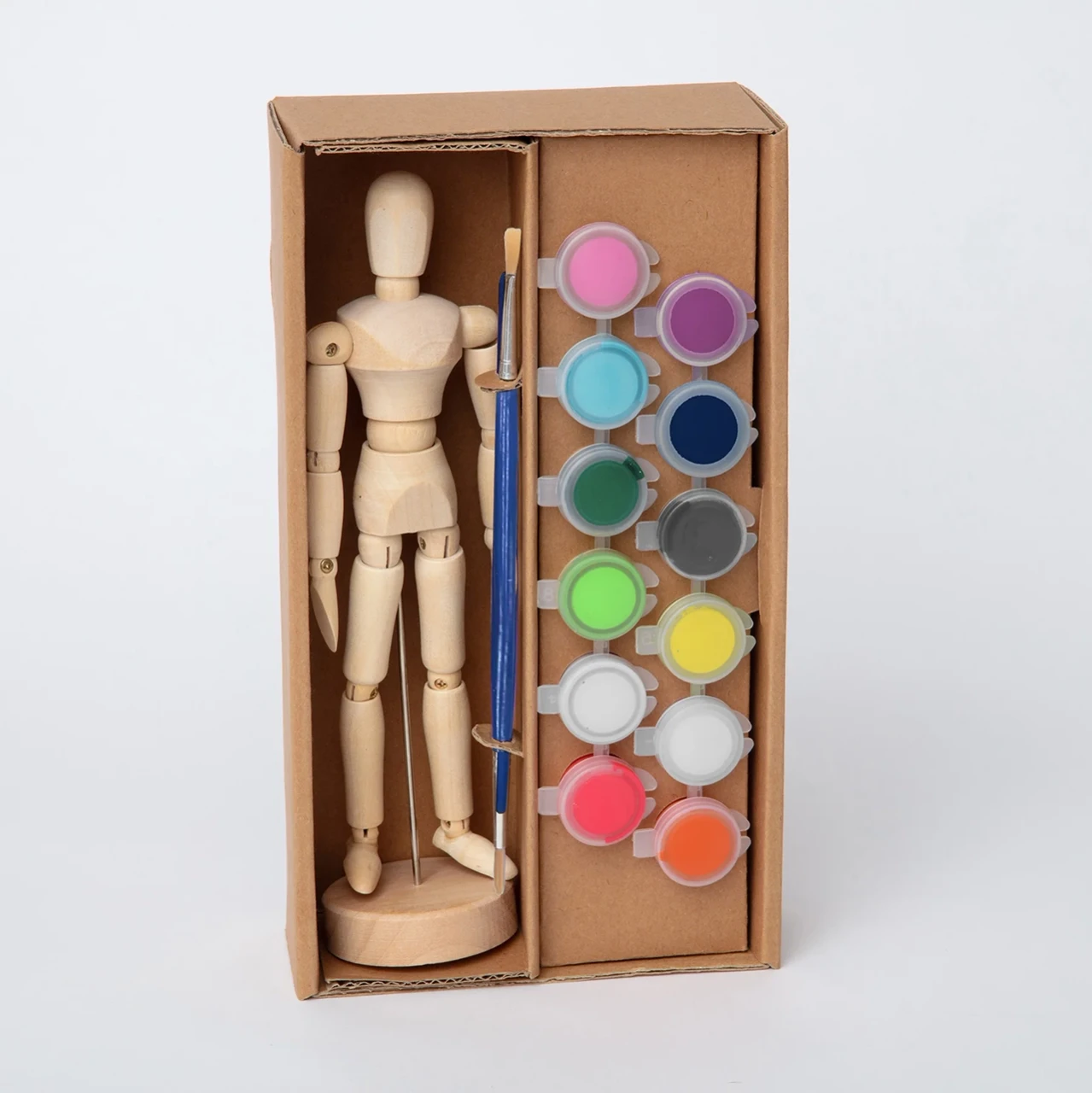 Paint and Pose | Customisable Artist’s Mannequin | Block Design