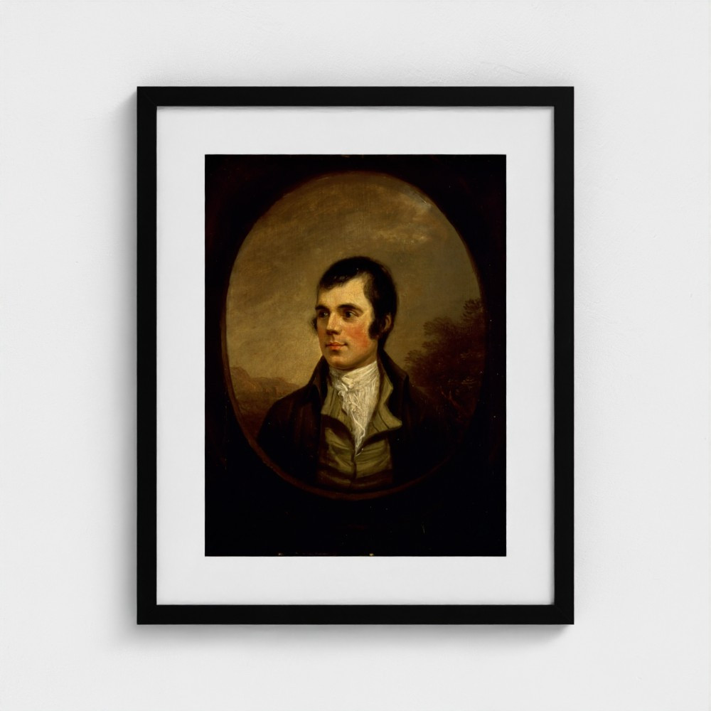 Robert Burns Portrait Print by Alexander Nasmyth | National Galleries ...