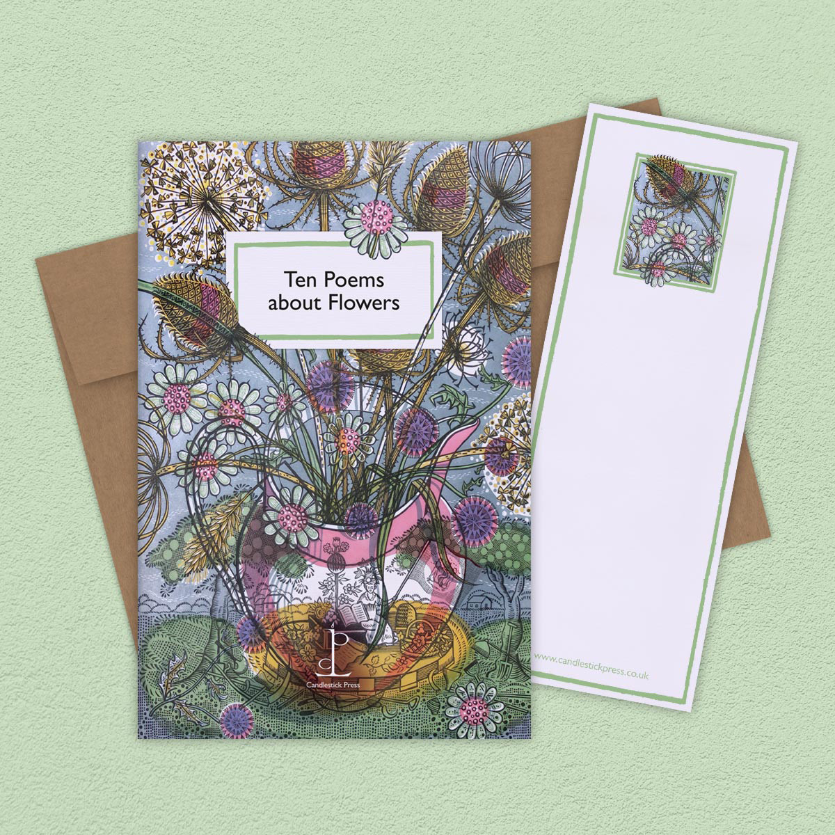 Ten Poems about Flowers | Illustrated by Angie Lewin | Candlestick Press