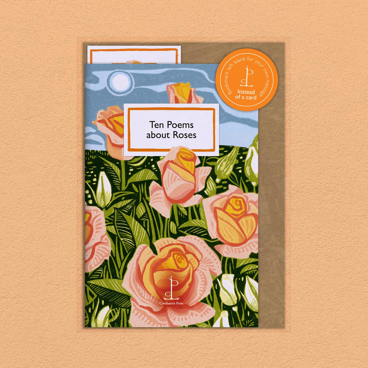 Ten Poems about Roses | Cover by Jane Walker | Candlestick Press