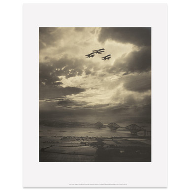 The Forth Bridge by Alfred Buckham art print