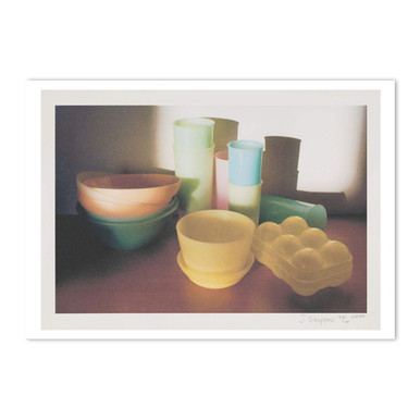 Sunset Still Life (from Cubitt Print Box) by Jane Simpson A5 postcard