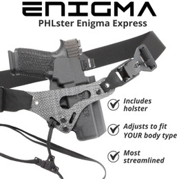 PHLster Enigma Beltless Carry Systems - Carry Comfortably