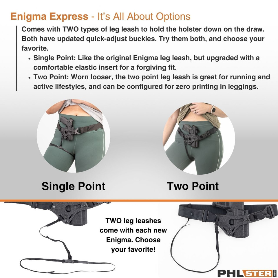 Enigma Express | Concealed Carry with NO Belt by PHLster