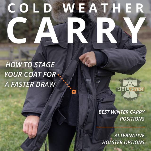 Winter Concealed Carry Tips | How To Draw In a Jacket - PHLster
