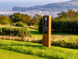 Golf Course Tee Signs