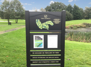 Golf Course Information Signs | Pinseeker