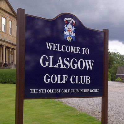 Golf Course Entrance Signs | Pinseeker