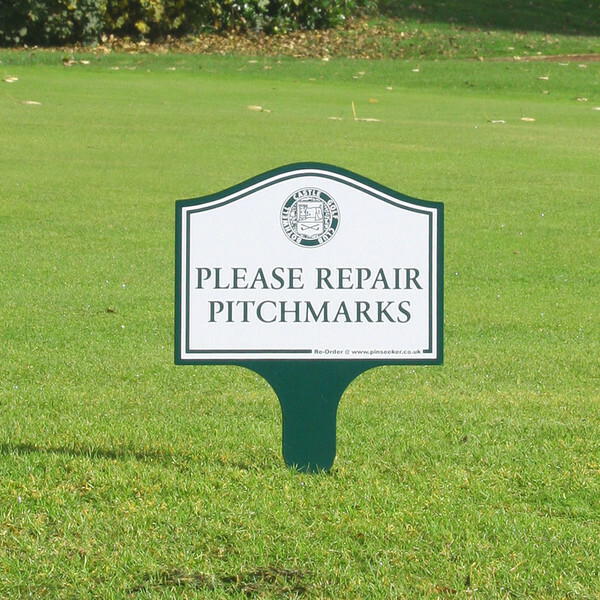 Golf Course Signage | Pinseeker