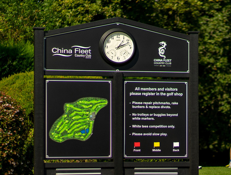 Golf Course Signage | Pinseeker