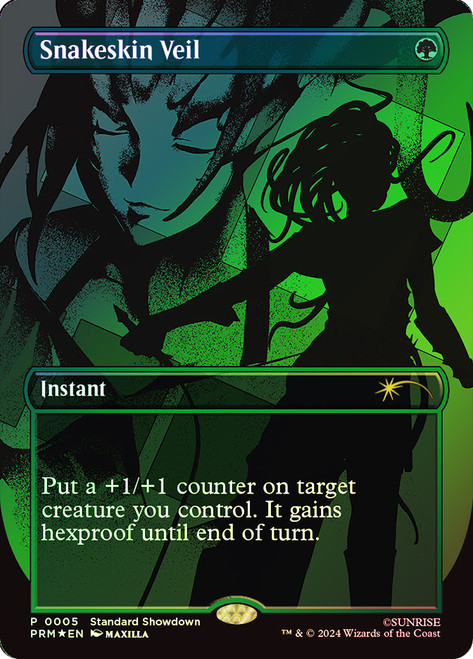 Snakeskin Veil - Standard Showdown Borderless Foil