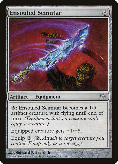 Ensouled Scimitar - Fifth Dawn - Battle Wizards Online