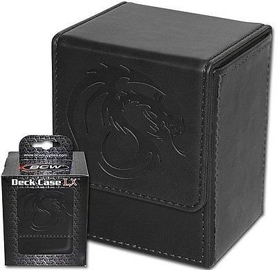 BCW Gaming Deck Case - Lx - Black - Battle Wizards Online