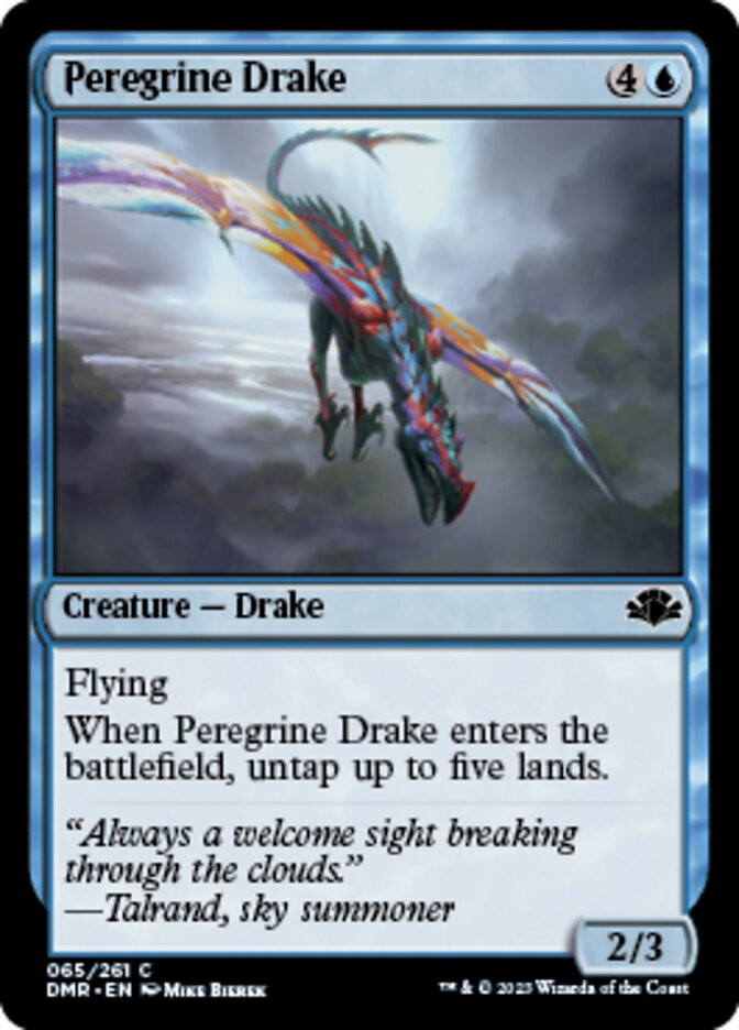 Peregrine Drake - Dominaria Remastered - Battle Wizards Online