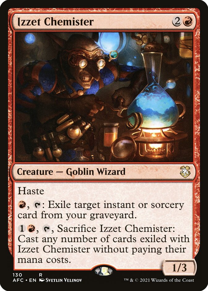 Izzet Chemister - Adventures in the Forgotten Realms Commander - Battle ...
