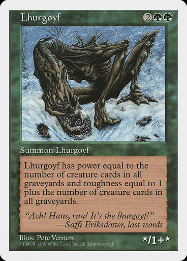 Lhurgoyf - 5th Edition - Battle Wizards Online