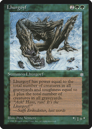 Lhurgoyf - Ice Age - Battle Wizards Online