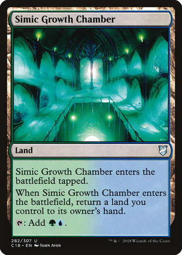 Simic Growth Chamber - Commander 2018 - Battle Wizards Online