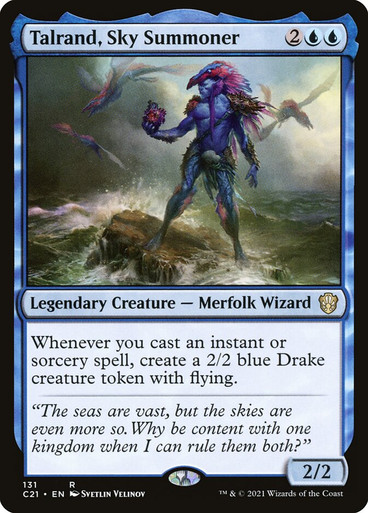 Talrand, Sky Summoner - Commander 2021 - Battle Wizards Online