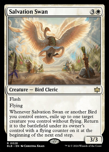 Salvation Swan - Bloomburrow - Battle Wizards Online