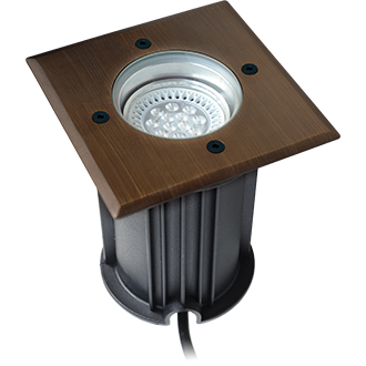 Contemporary Adjustable Gimbal Well Light