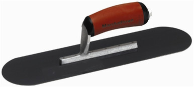 MTMSP12BD Marshalltown 12 X 3 1/2" Blue Steel Pool Trowel w/Curved ...