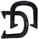 GORDON HORSESHOES - BLACK - Omega Horseshoe Co.
