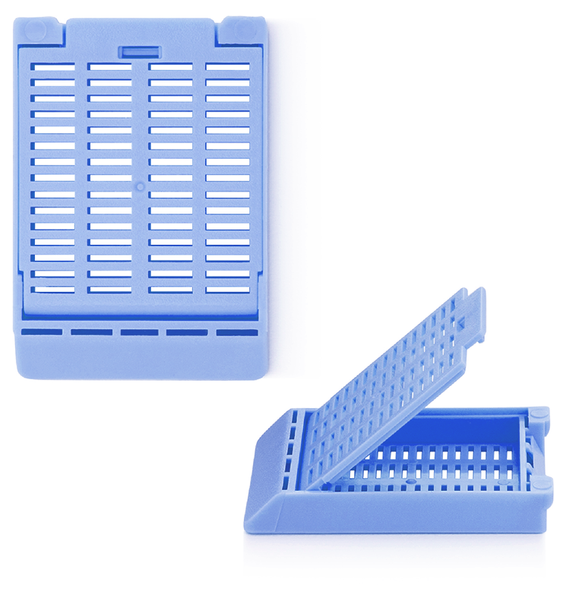 Slim Embedding Cassettes (hinged lid, rear tab) - StatLab