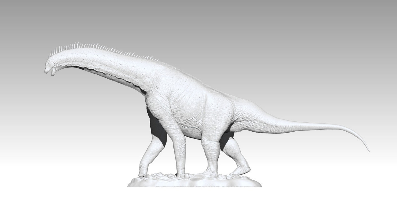 Isisaurus Resin Kit by MO Models - Dan's Dinosaurs