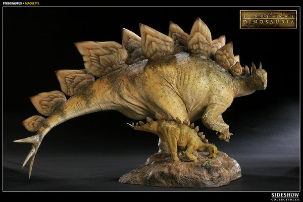 Stegosaurus Diorama by Sideshow - Dan's Dinosaurs